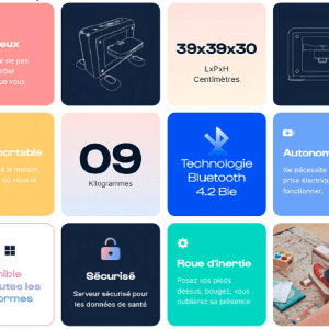 Pédalier EVEIA Premium - Boutique Ergofrance